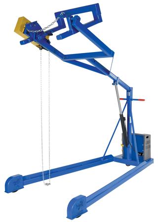 Portable Hydraulic Drum Carrier Rotator Boom