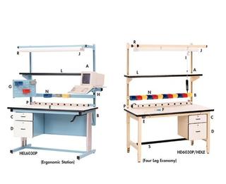 Electric Height Adjustable Workbenches